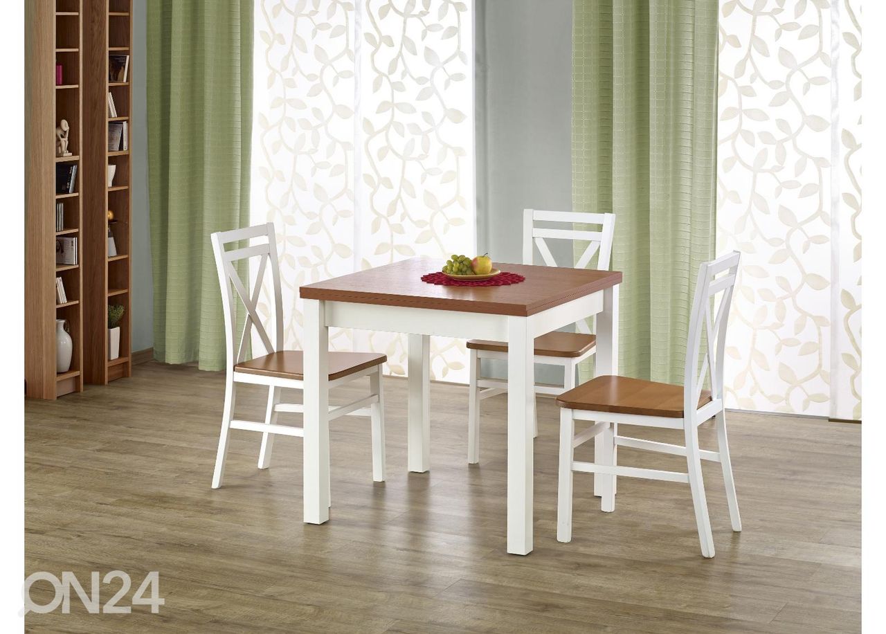 Jatkettava ruokapöytä 80/160x80 cm HR-342934 - ON24.fi Sisustustavaratalo