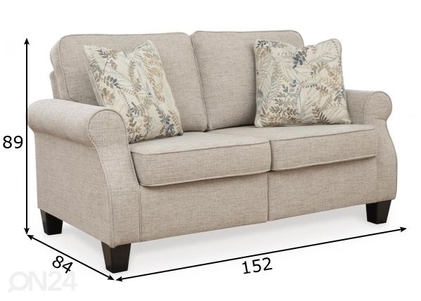 2-istuttava sohva BM-469489 - ON24.fi Sisustustavaratalo