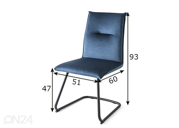 Ruokapöydän tuoli Maya CG-316642 - ON24.fi Sisustustavaratalo