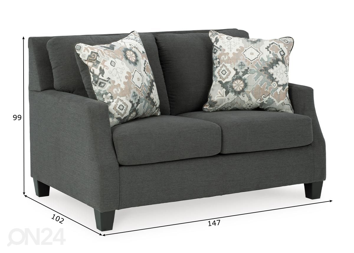 2-istuttava sohva BM-472005 - ON24.fi Sisustustavaratalo