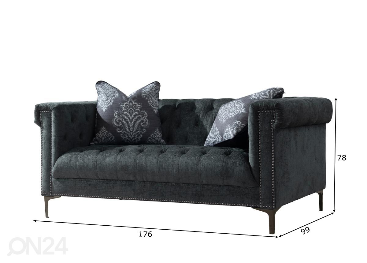 2-istuttava sohva BM-472939 - ON24 Home & Living