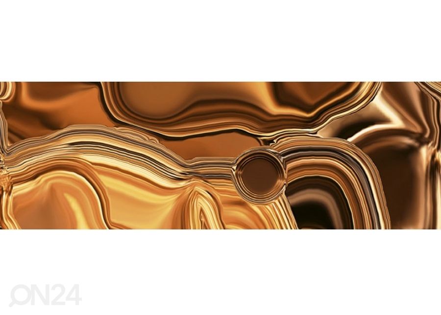 Keittiön välitila Liquid chrome bronze 260x60 cm ED-229864 - ON24 Home ...