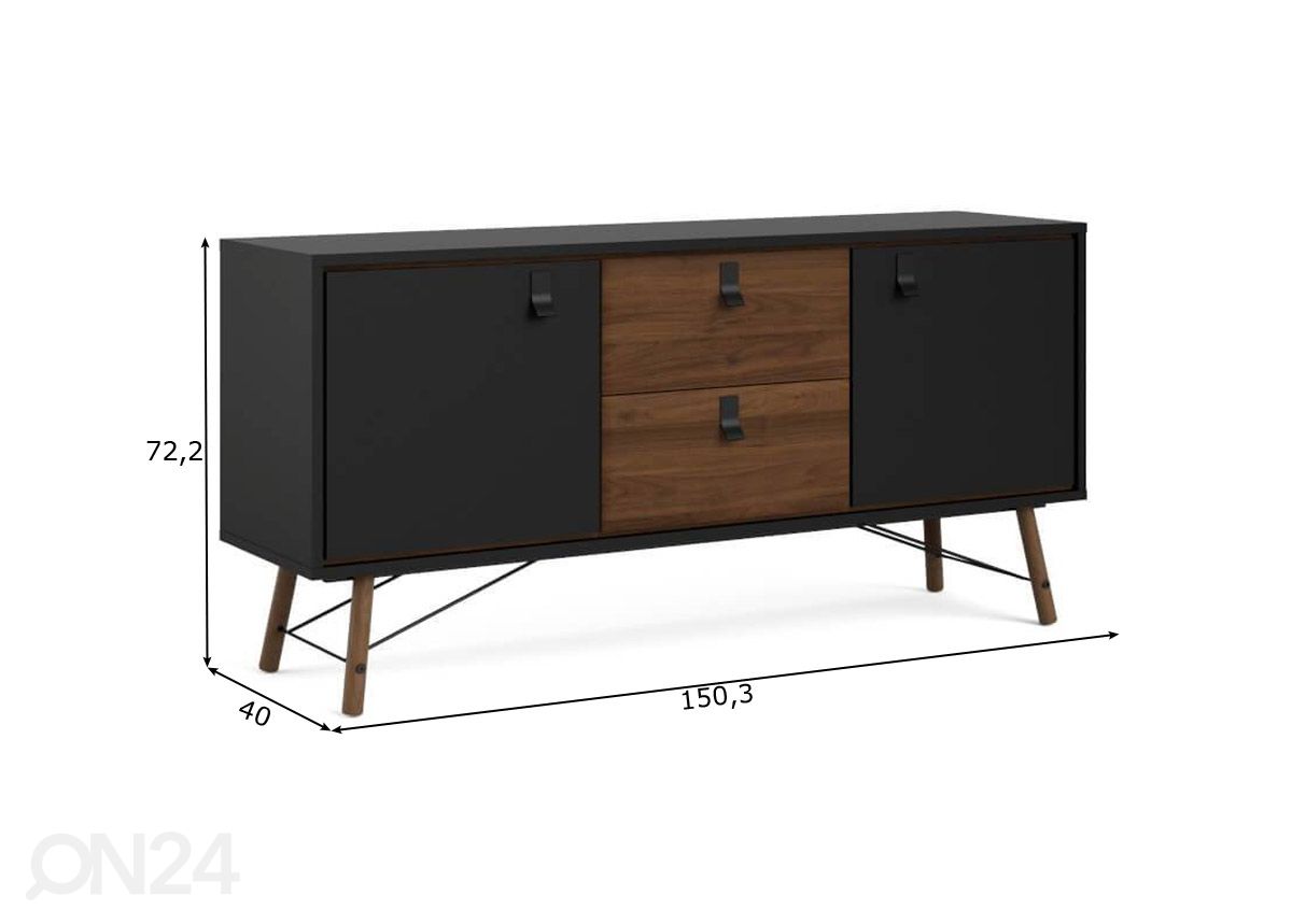 Lipasto Ry 150 cm AQ-476643 - ON24.fi Sisustustavaratalo